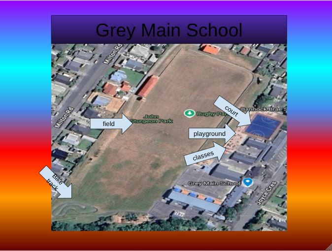 learning about Grey Main School – Zian @ Glen Taylor School